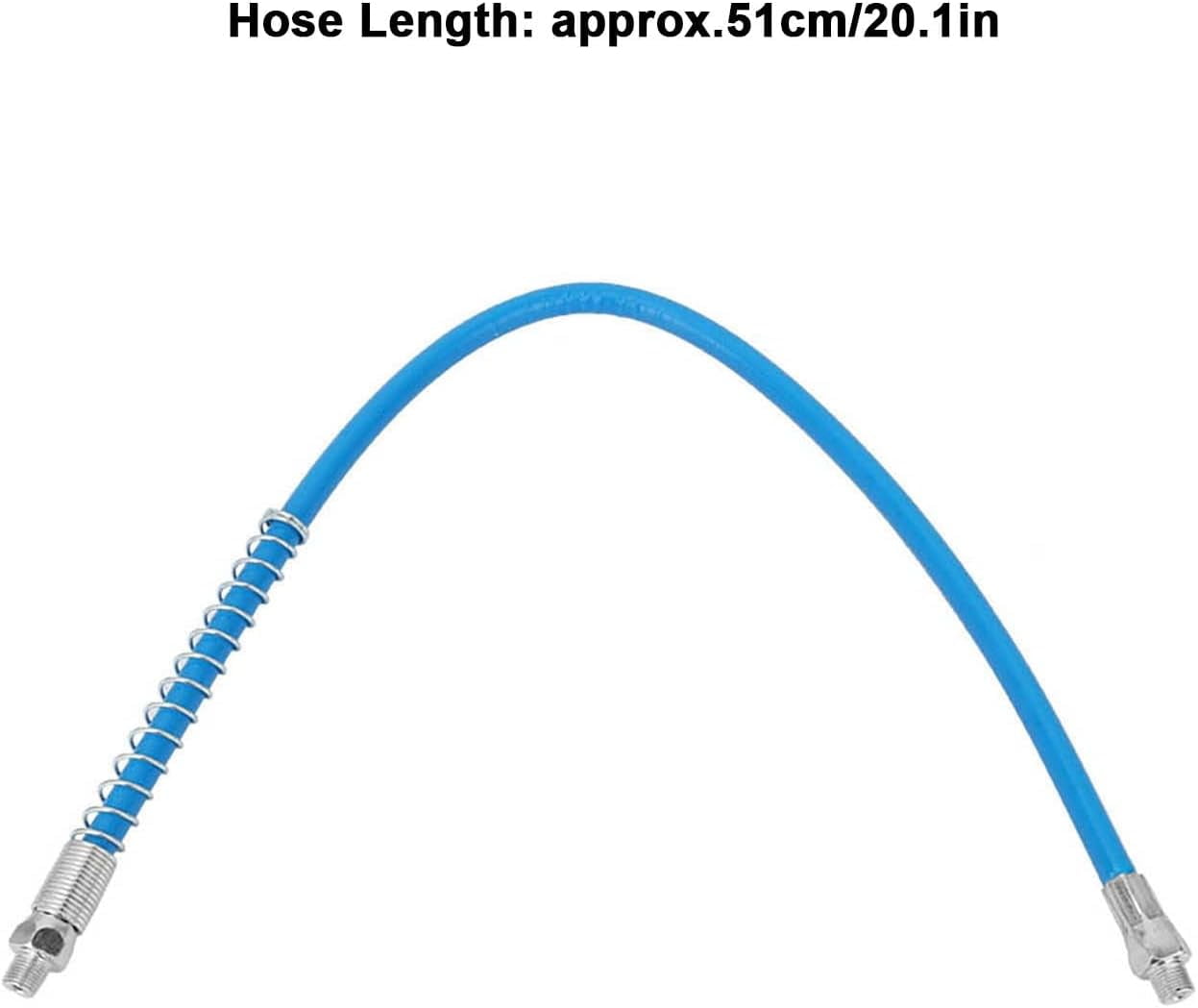 RRFDWQ-20 Inch Grease Gun Whip Hose Max 10000pSi Stainless Steel ...