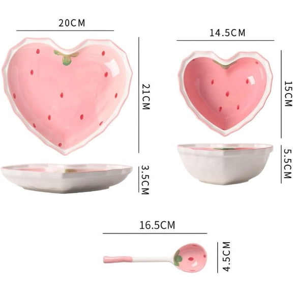 Heart Dinnerware Set