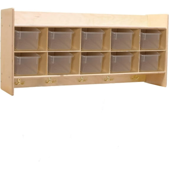RRI Goods Classroom Storage Organizer - Stackable Bookshelf for School ...