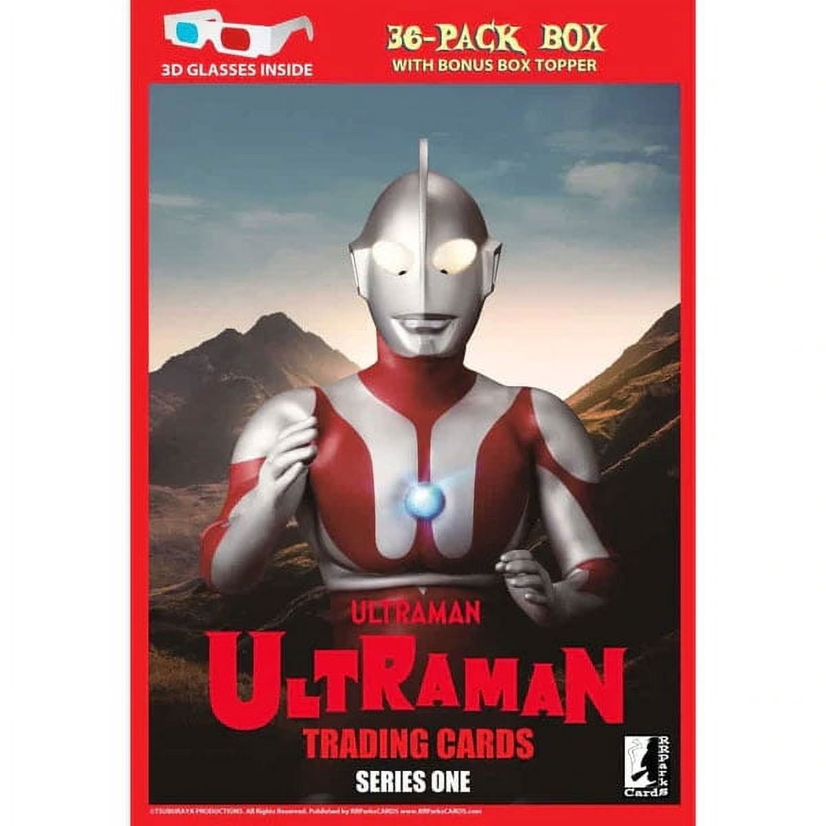 RRParks Trading Cards - Ultraman Series One - BOX (36 Packs) - Walmart.com