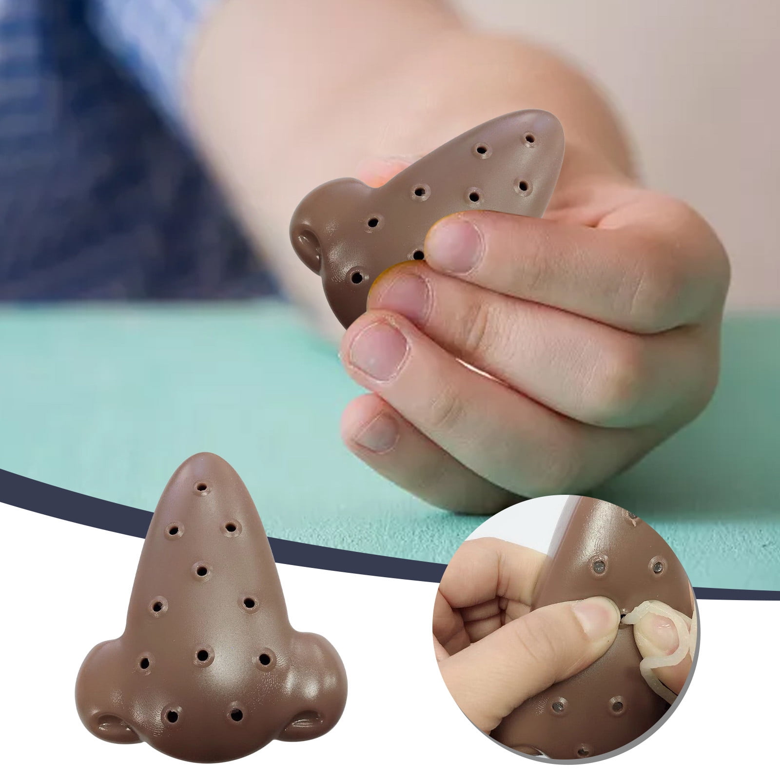 RRSCC Pimple Squeeze Toy With Oozing,Fun Nose Pimple Squeeze Toy With ...