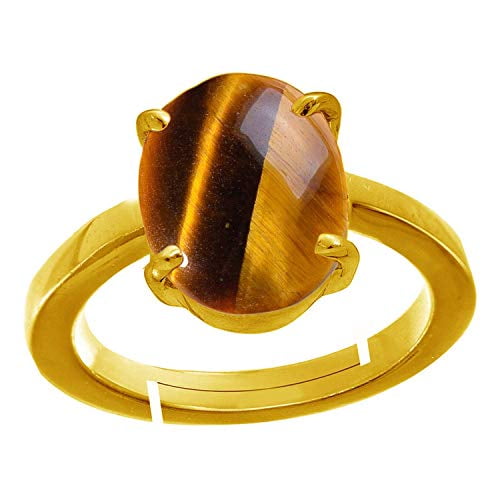 RRVGEM 7.25 Carat Natural Earth Mined Tiger Eye/Tiger Stone/Tiger's Eye ...