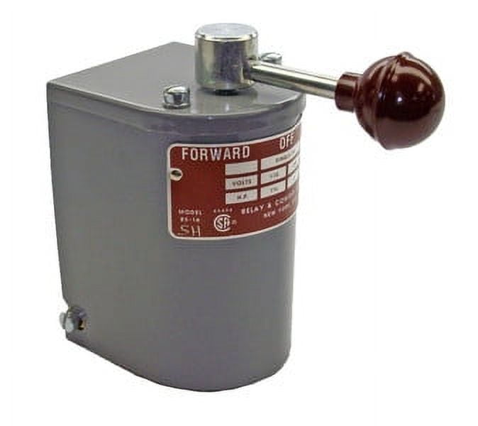RS-1-SH Relay & Controls | 1.5 hp - 2 hp Electric Motor Reversing Drum Switch - Position ...