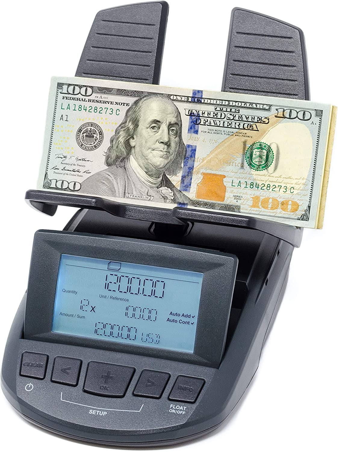 RS 2200 Professional Grade Money Counting Scale | Bill & Coin Counter ...