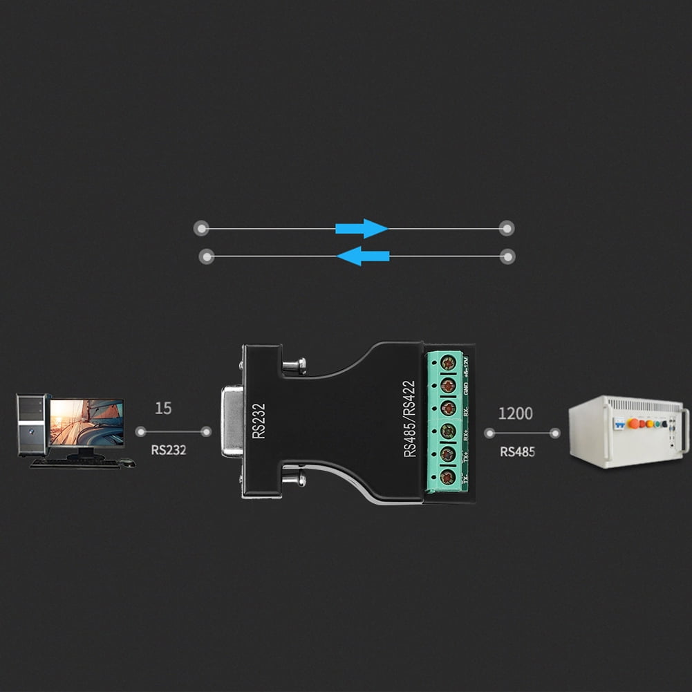 RS-232 To 485/422 Adapter Cascadable 16-32 Devices Converter for ...