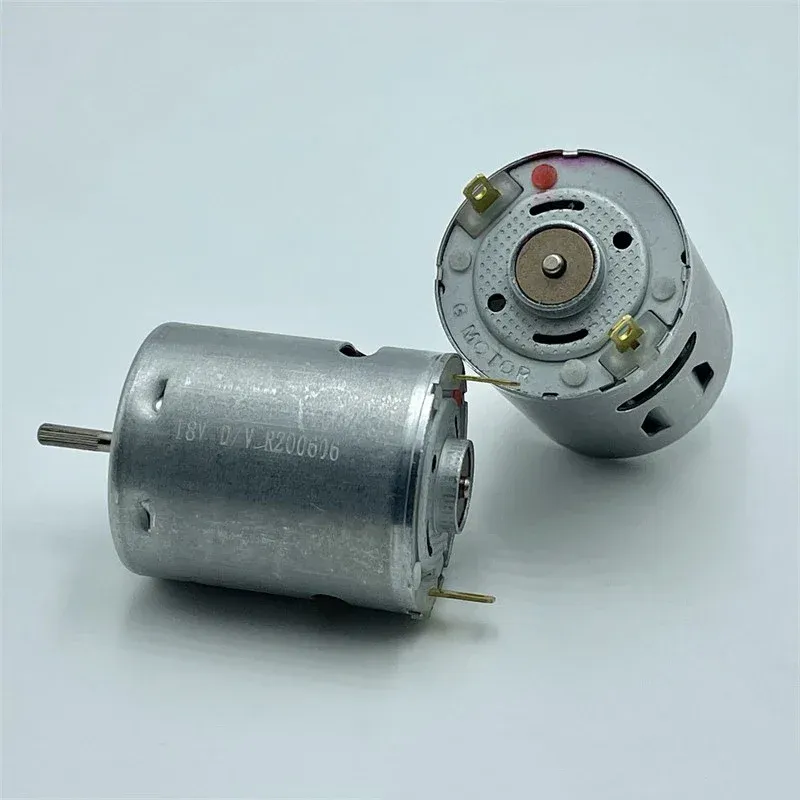 RS-360SH-16260 Mini 28mm Round Motor DC 6V 12V 18V 9700RPM Knurled ...