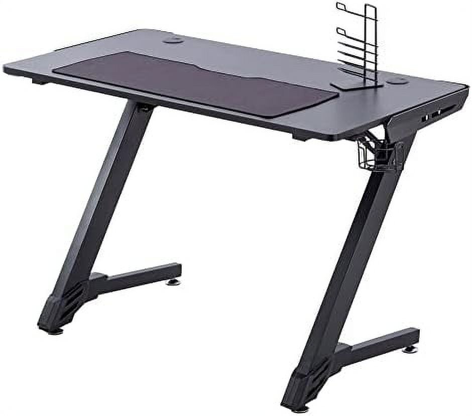 RS Gaming™ Venno 45"W Gaming Desk, Black - Walmart.com