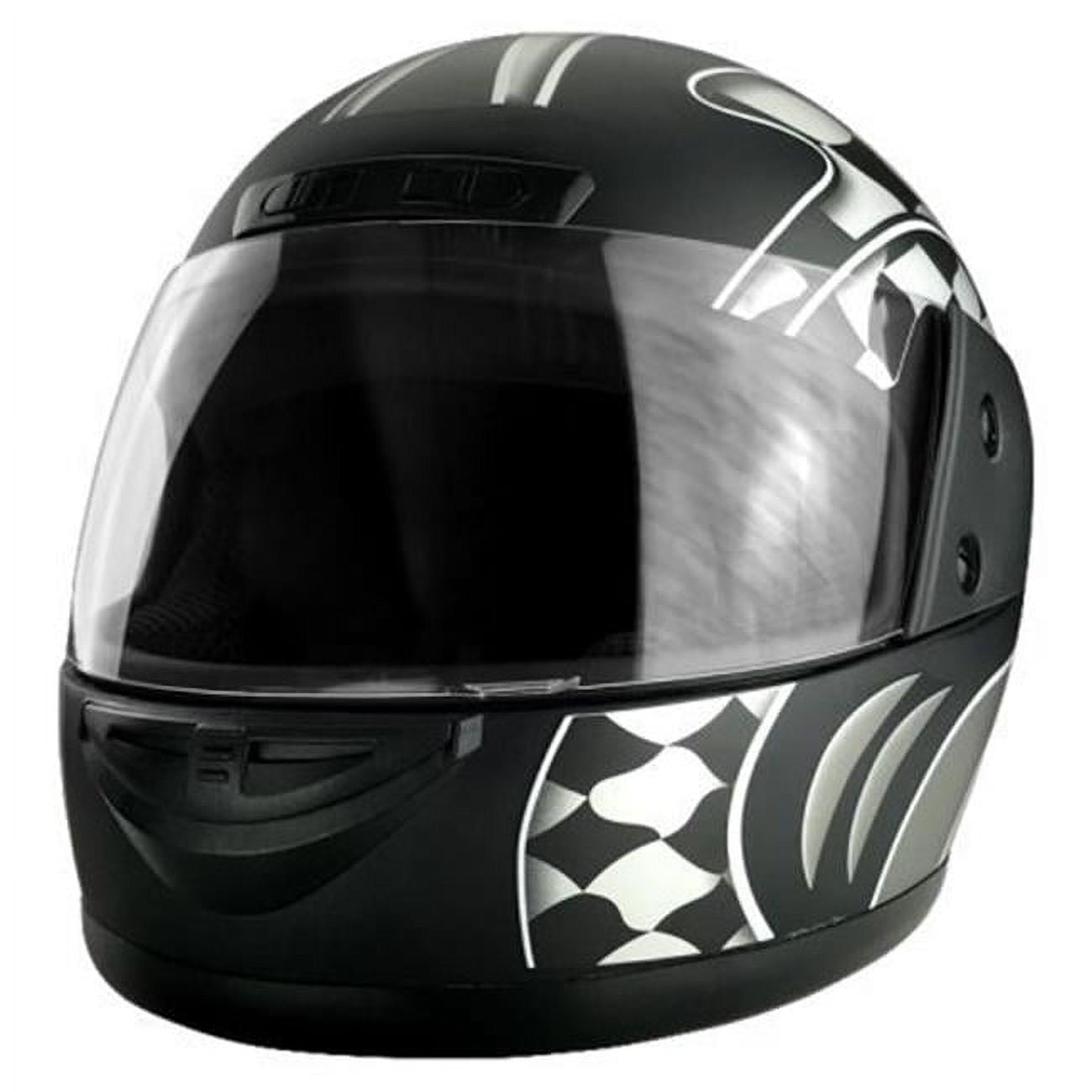 RS Helmets RS-003-2-Xlarge Full Face Racing Helmet with Flip Up Visor ...