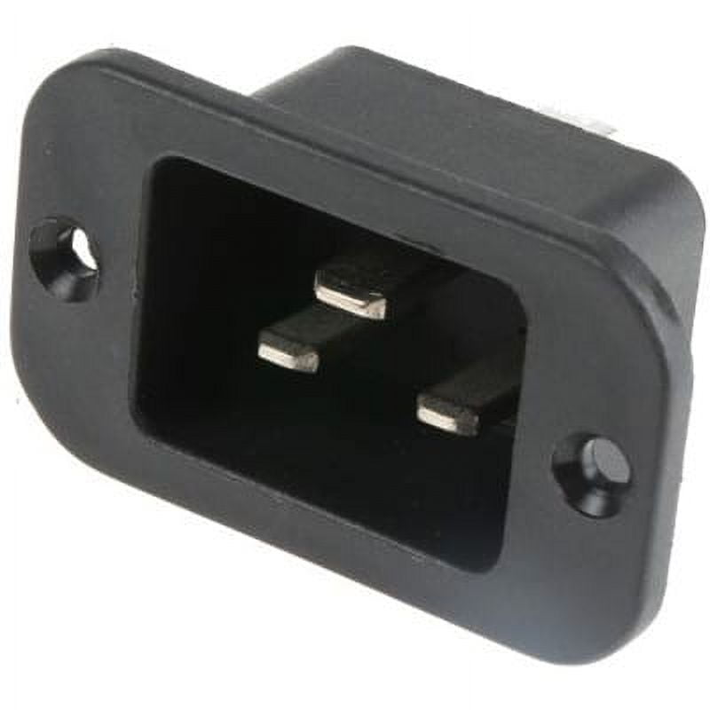 RS PRO 7769135, C20 Panel Mount IEC Connector Plug Male, Solder/Faston ...