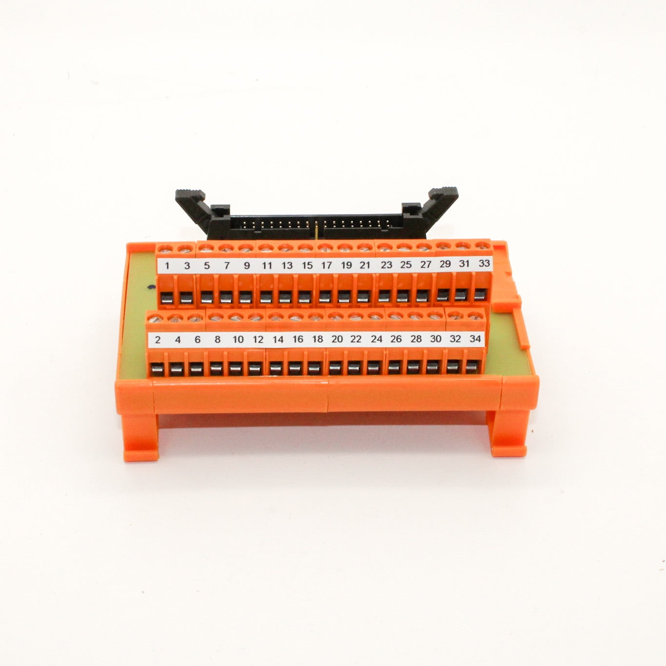 RS Pro 424462 IDC Connector DIN Rail Mount 34 Pole 50V 1A Interface ...