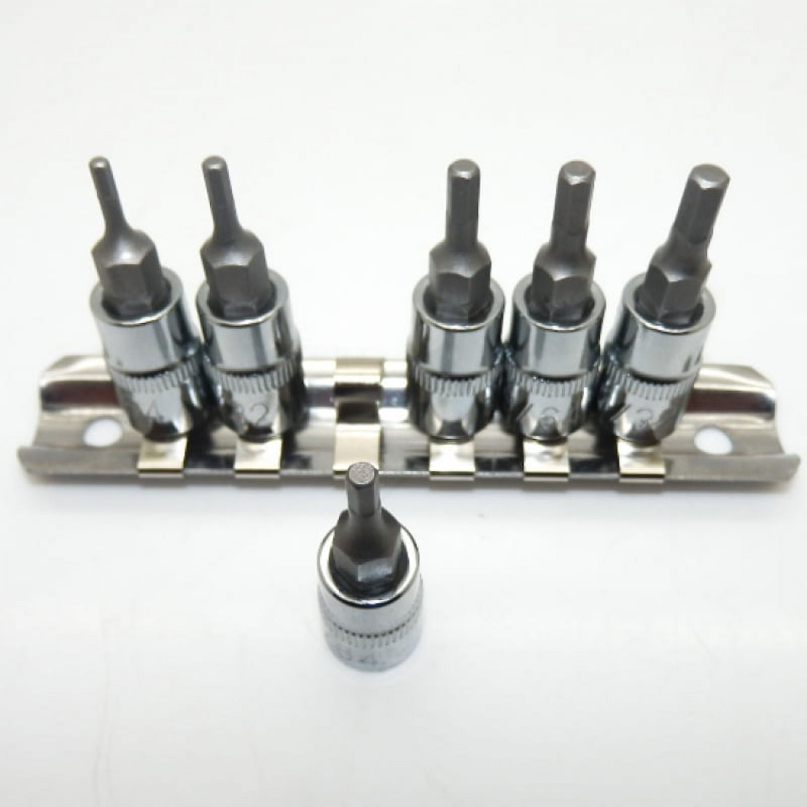 RS Pro 6 Piece 1/4" Hexagon Driver Socket Bit Set 2620218 - Walmart.com