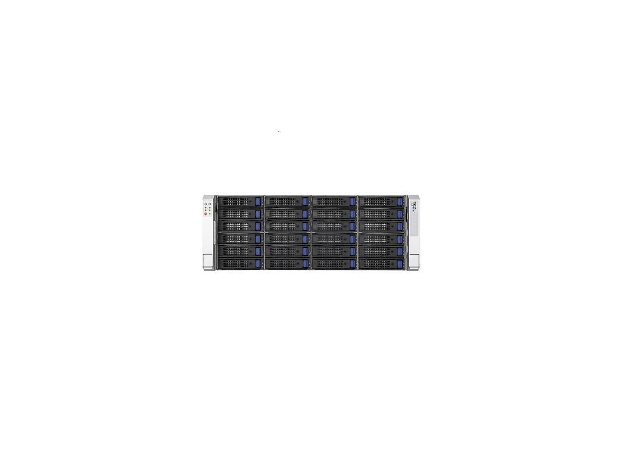 RS-Series RS424X12 4U 24 Bay SAS Expander JBOD with Redundant Power ...