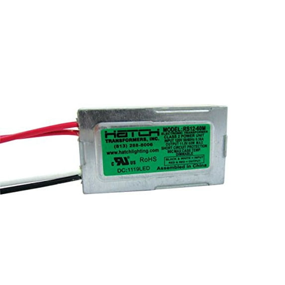 RS12-60BF-LED 60W 60Watt 12V Fully-Dimable LED Driver in Aluminum Case ...