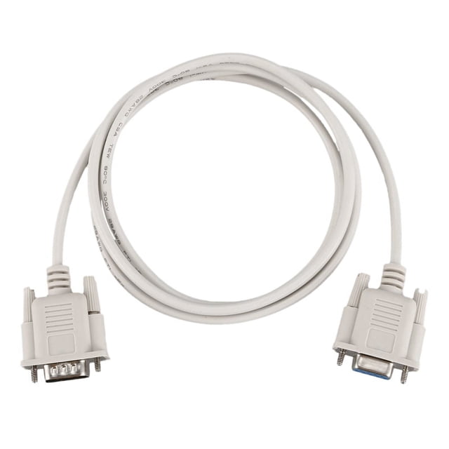 RS232 DB9 9 Pin Male to Female Serial Port Cable 1. - Walmart.com
