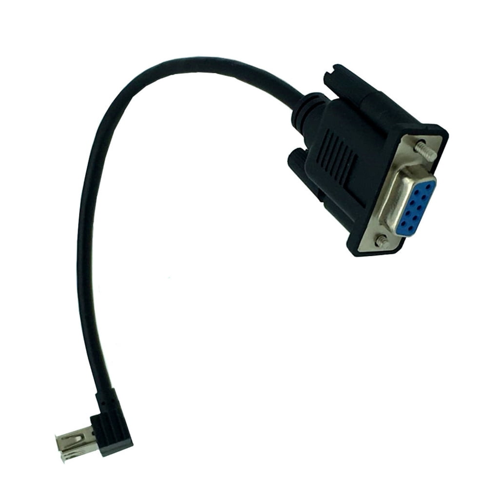 RS232 DB9 Female To USB 2.0 A Female Serial Converters Cable USB-Power ...