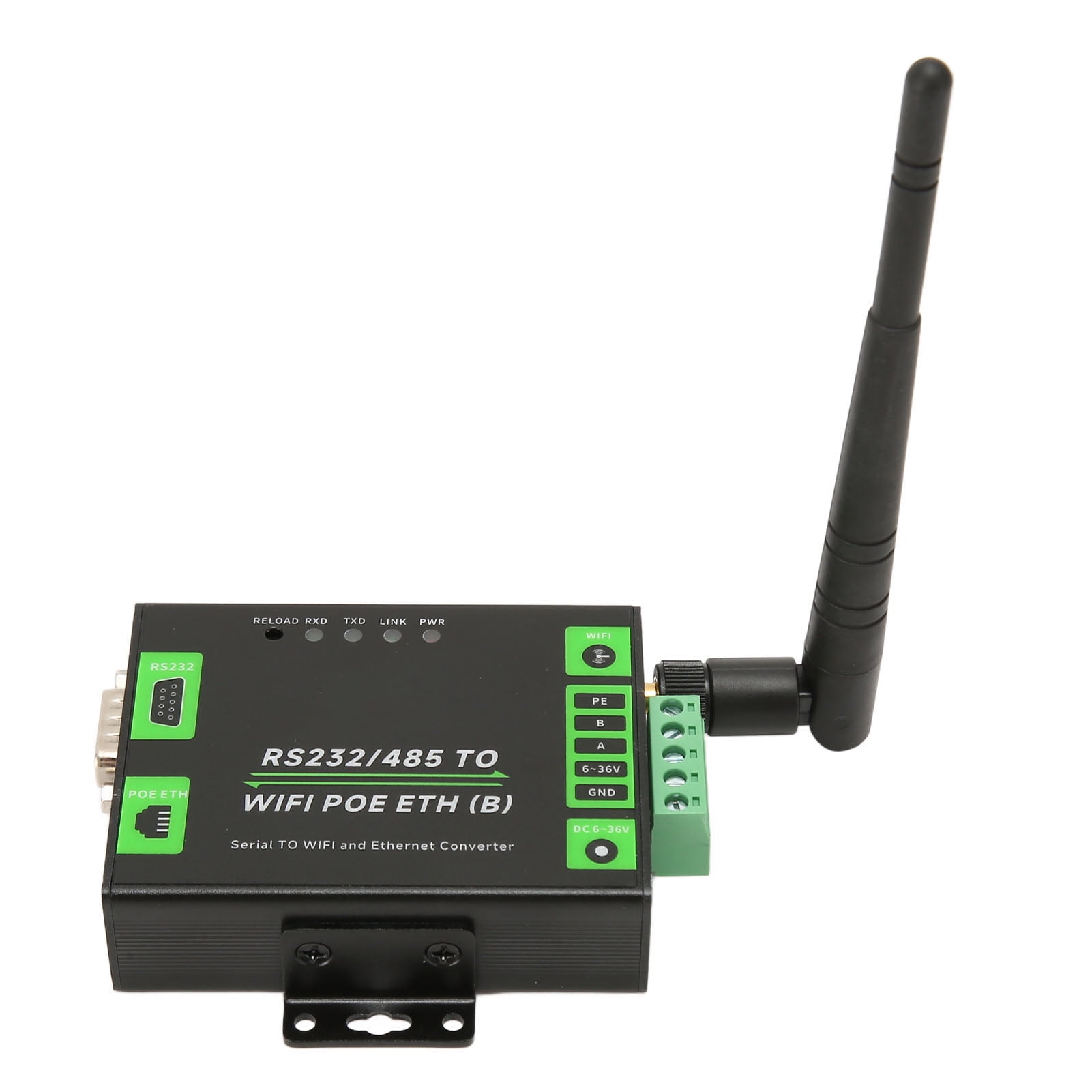 RS232 Serial To Ethernet Adapter, Professional 300 To 460800bps Baud ...