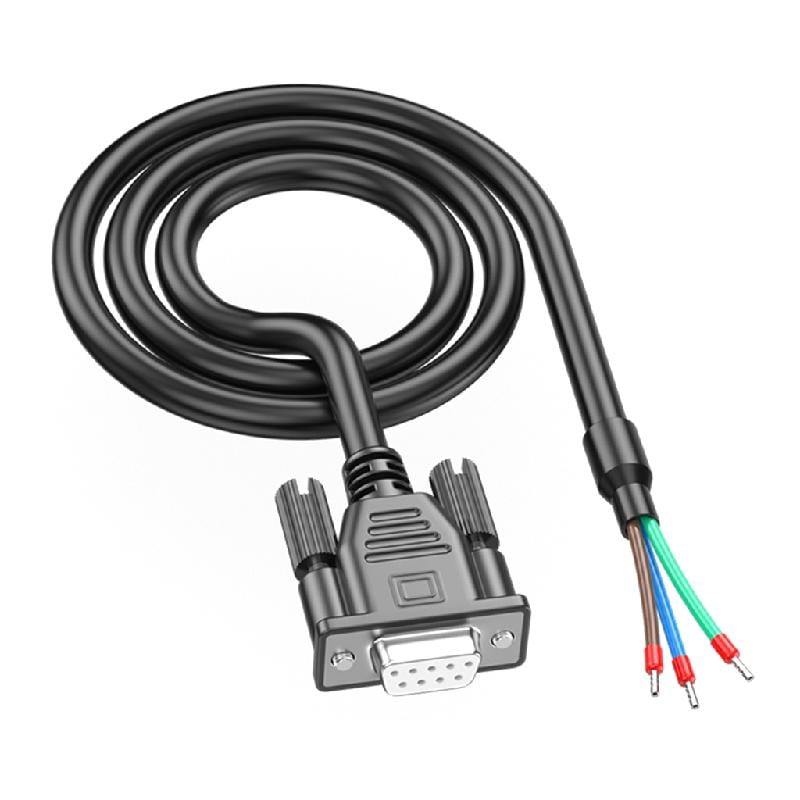 RS232 To RS485 Extension Cable PLC Data Cord Featuring Bare Wire Stable ...
