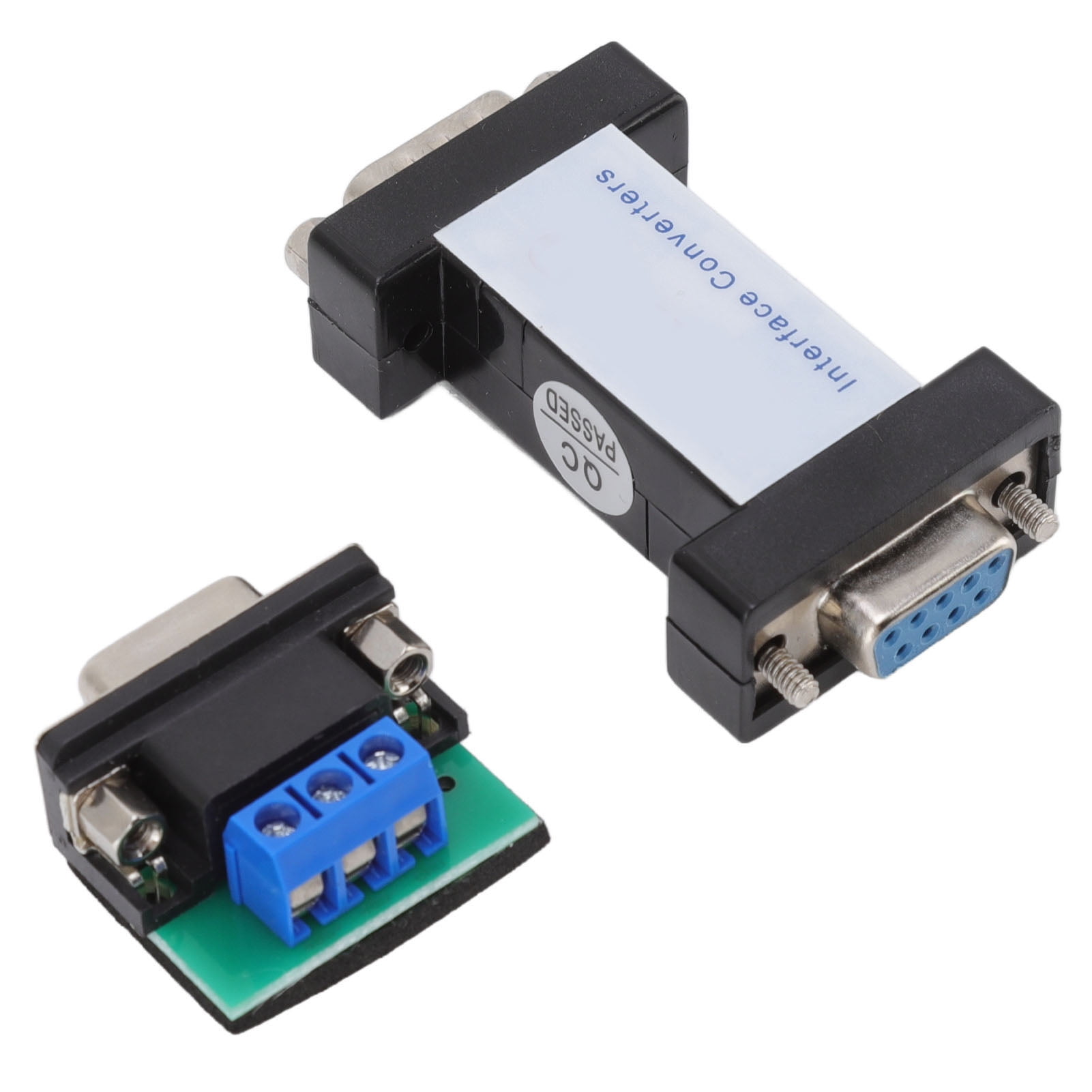 RS232 to RS485 Converter Bidirectional Interface ABS RS232 to RS485 Converter Adapter for Data ...