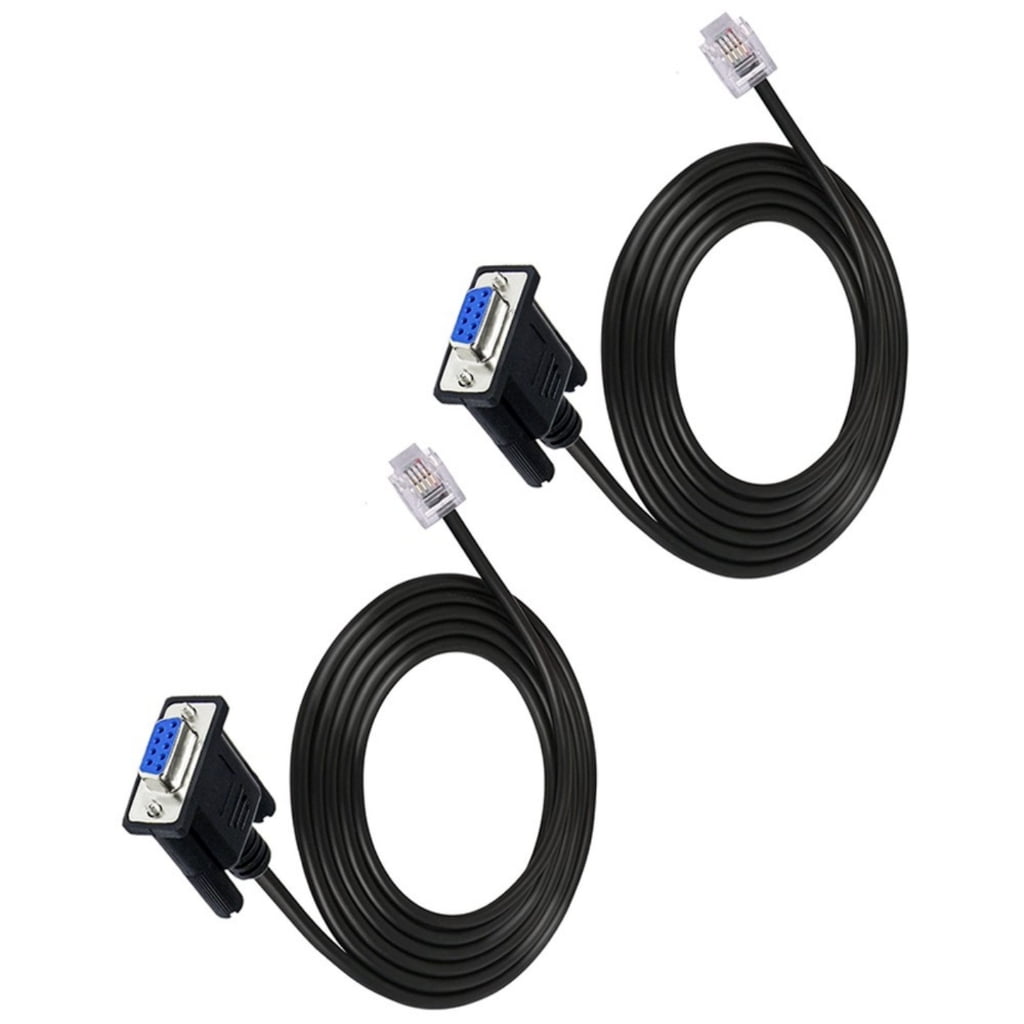 RS232DB9 Female to RJ11 Consoles Cable for Networking Equipment ...