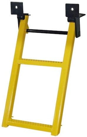RS2Y, Yellow 2-Rung Retractable Truck Step for Truck Body, Trailer ...