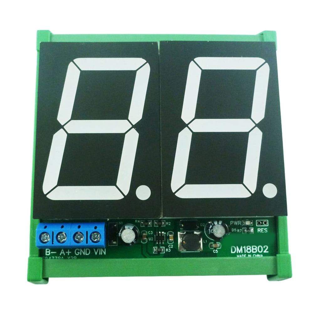 RS485 Modbus Rtu Digital Display Module 1.8 Inch LCD LED for PLC, DC12V ...