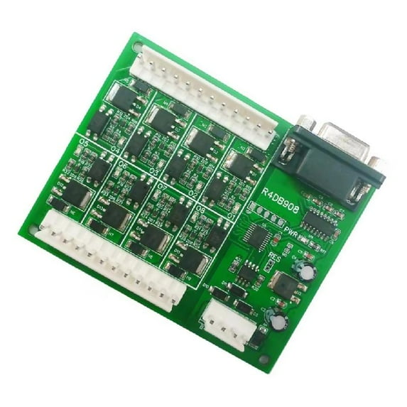 RS485 RS232 DB9 Interfaces Module 8Channel NPN Output for LED Motor ...