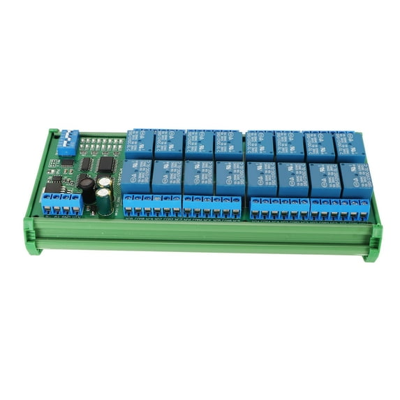 RS485 Relay Board 12V, 6 Command Control, Optocoupler Isolation ...