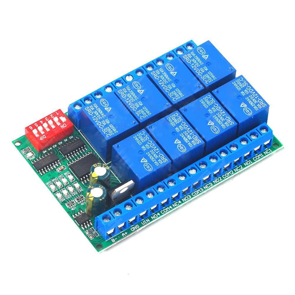 RS485 Relays Module DC12V 32/16/8 Channel for Automation Home Systems ...