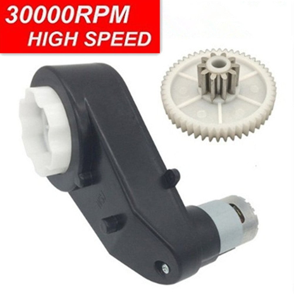 RS550 12V 30000RPM Children Electric Vehicle Gearbox High Speed Drive ...