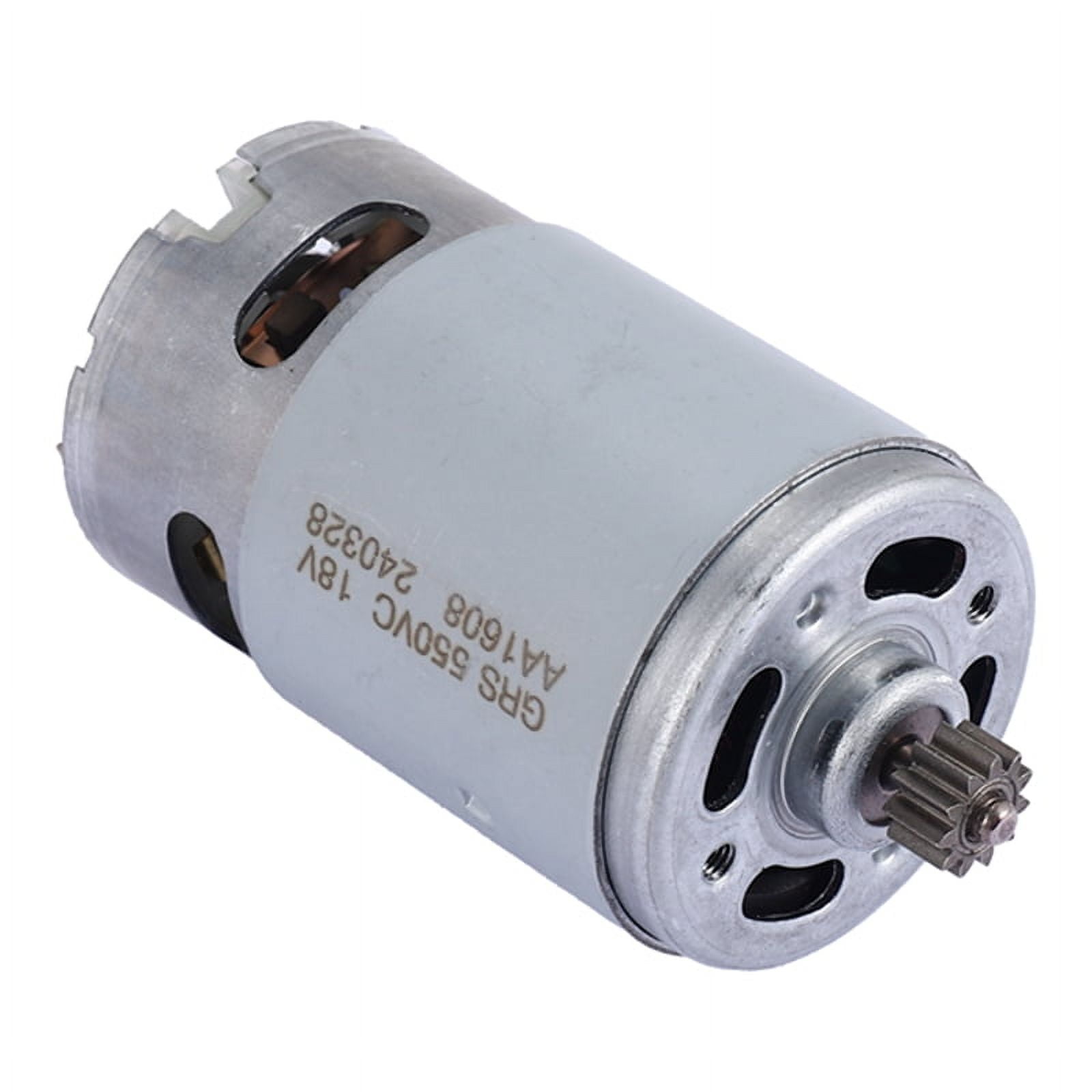 RS550 18V 19500 RPM DC Motor with Two-Speed 11 Teeth and High Torque ...