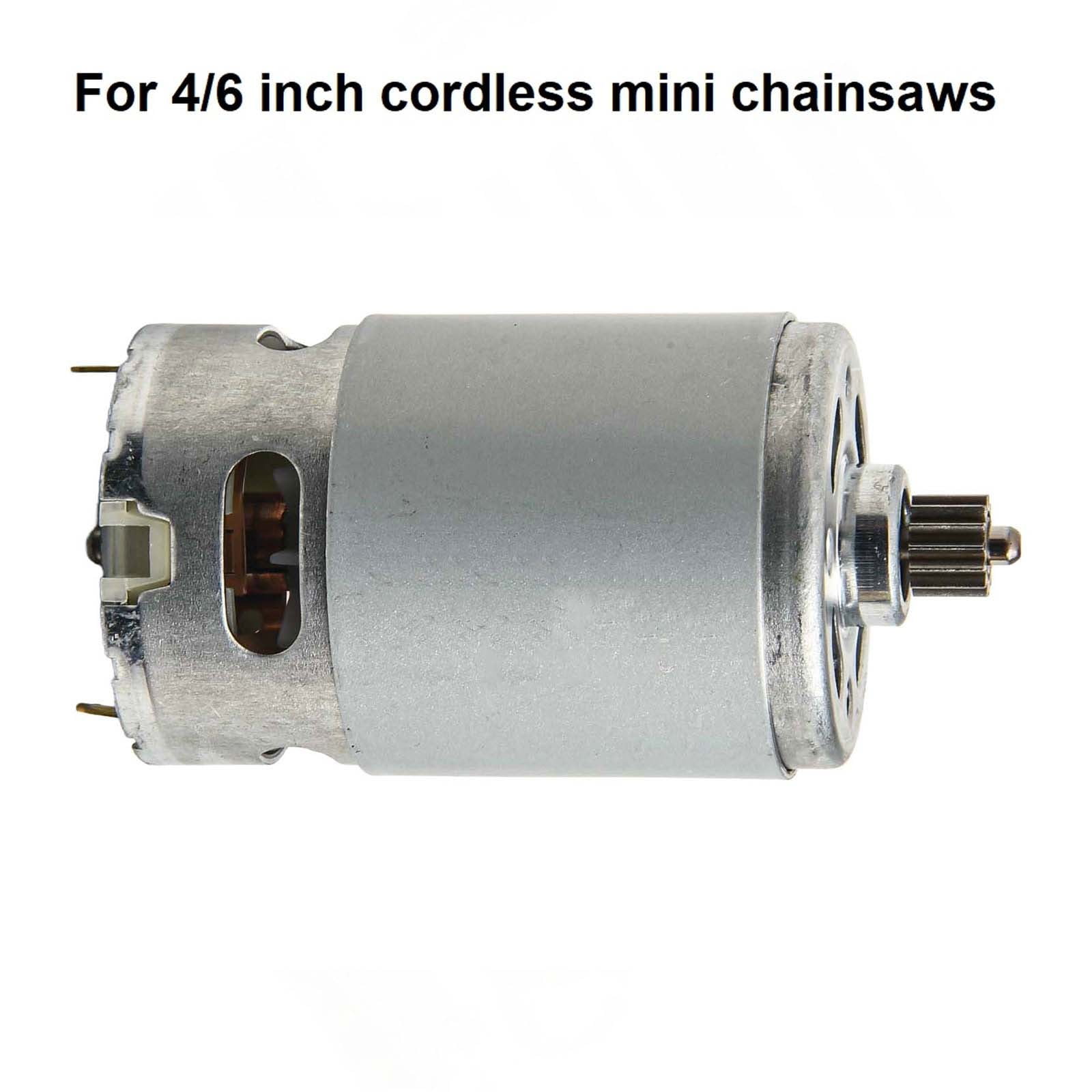 RS550 21V Brushed Motor For 4/6 inch Cordless Mini Chainsaw Power Tool ...