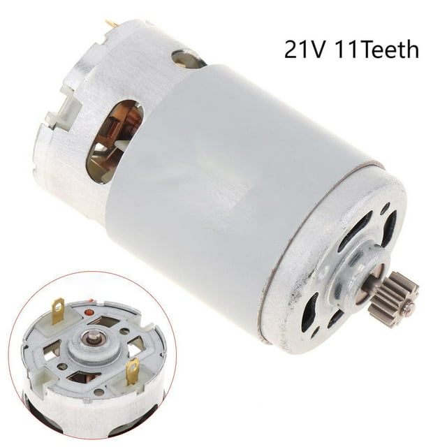 Rs550 21V Dc Motor 11/14 Teeth High Torque Cordless Drill Electric ...