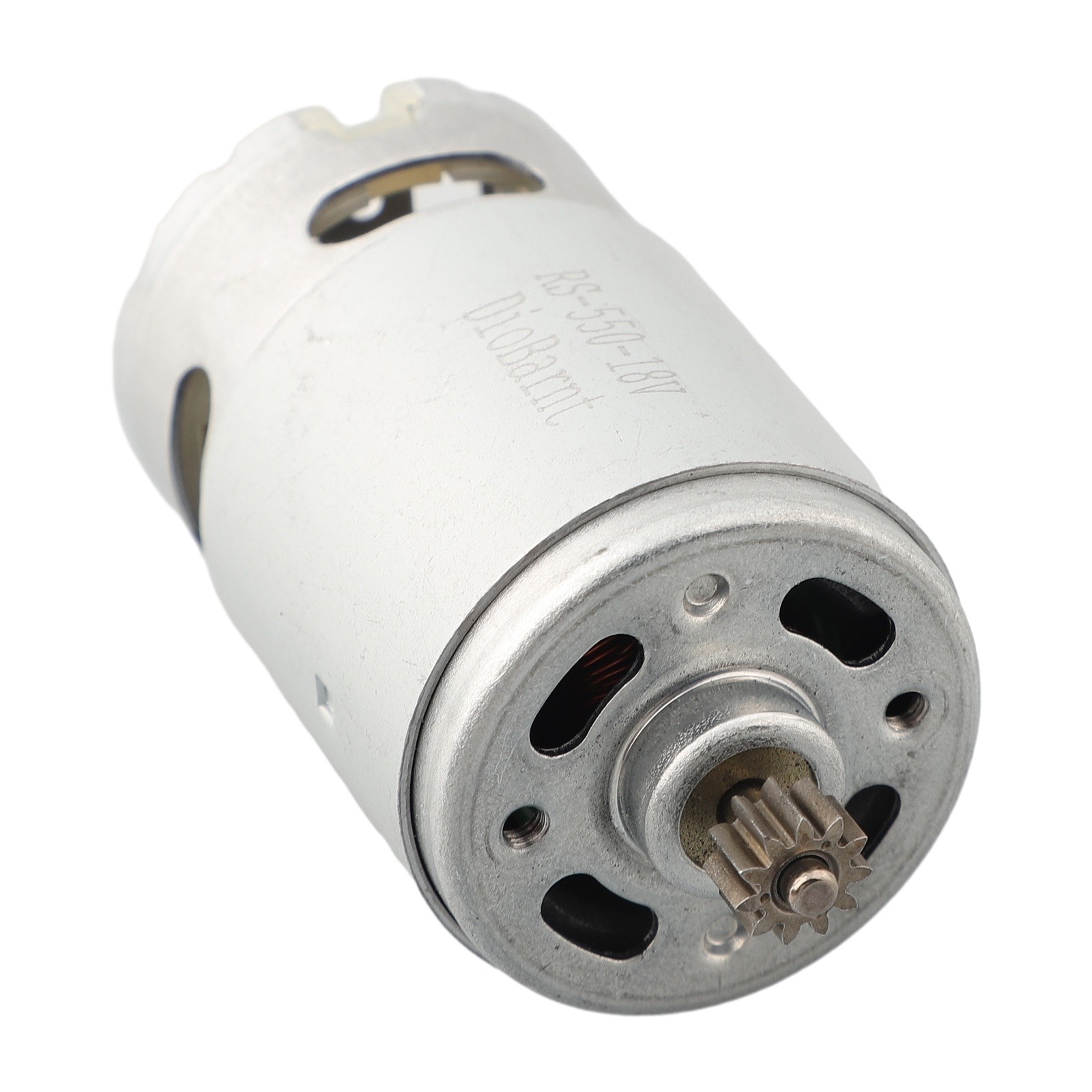 RS550 Brush DC Motor 18V 27500RPM RS550 DC Motor Two Speed 11 Teeth High Torque For Drill ...