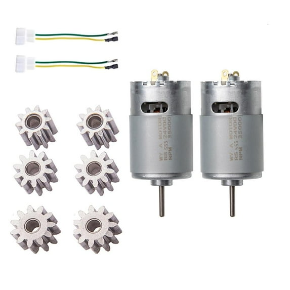 RS555 24V Electric Drive Motor For Kids Remote Control Vehicle Ride On ...