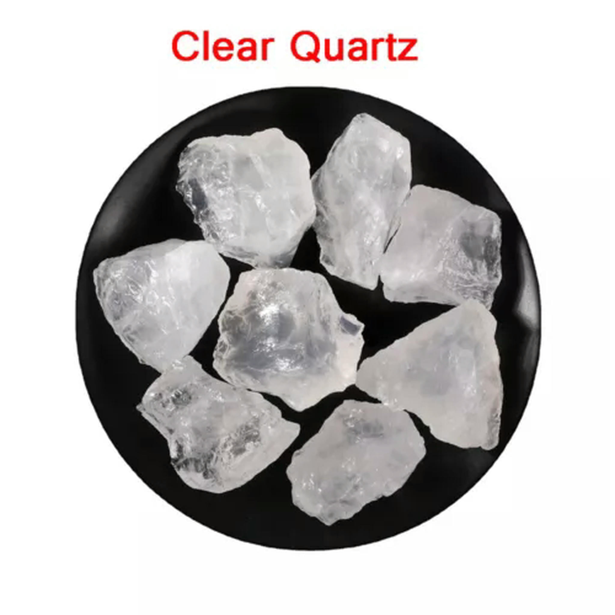 RSAMD 100g Bulk Natural Rough Raw Stone Crystals Quartz Reiki Healing ...