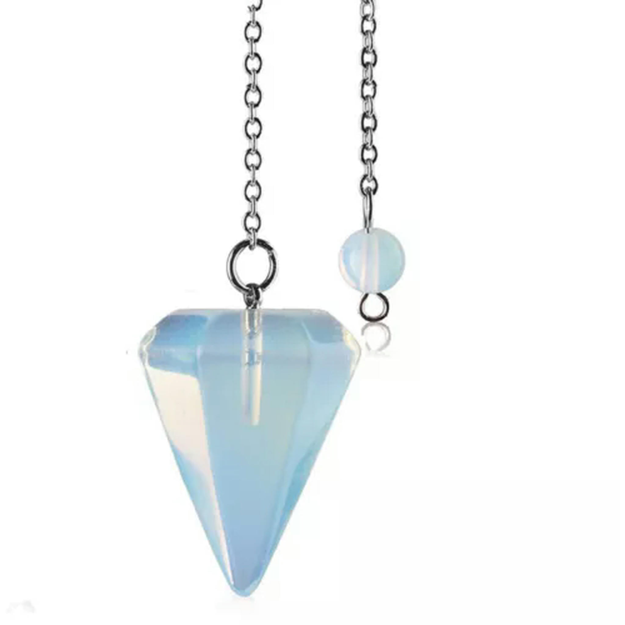 RSAMD Flower of Life Dowsing Pendulum for Divination Cone Natural ...