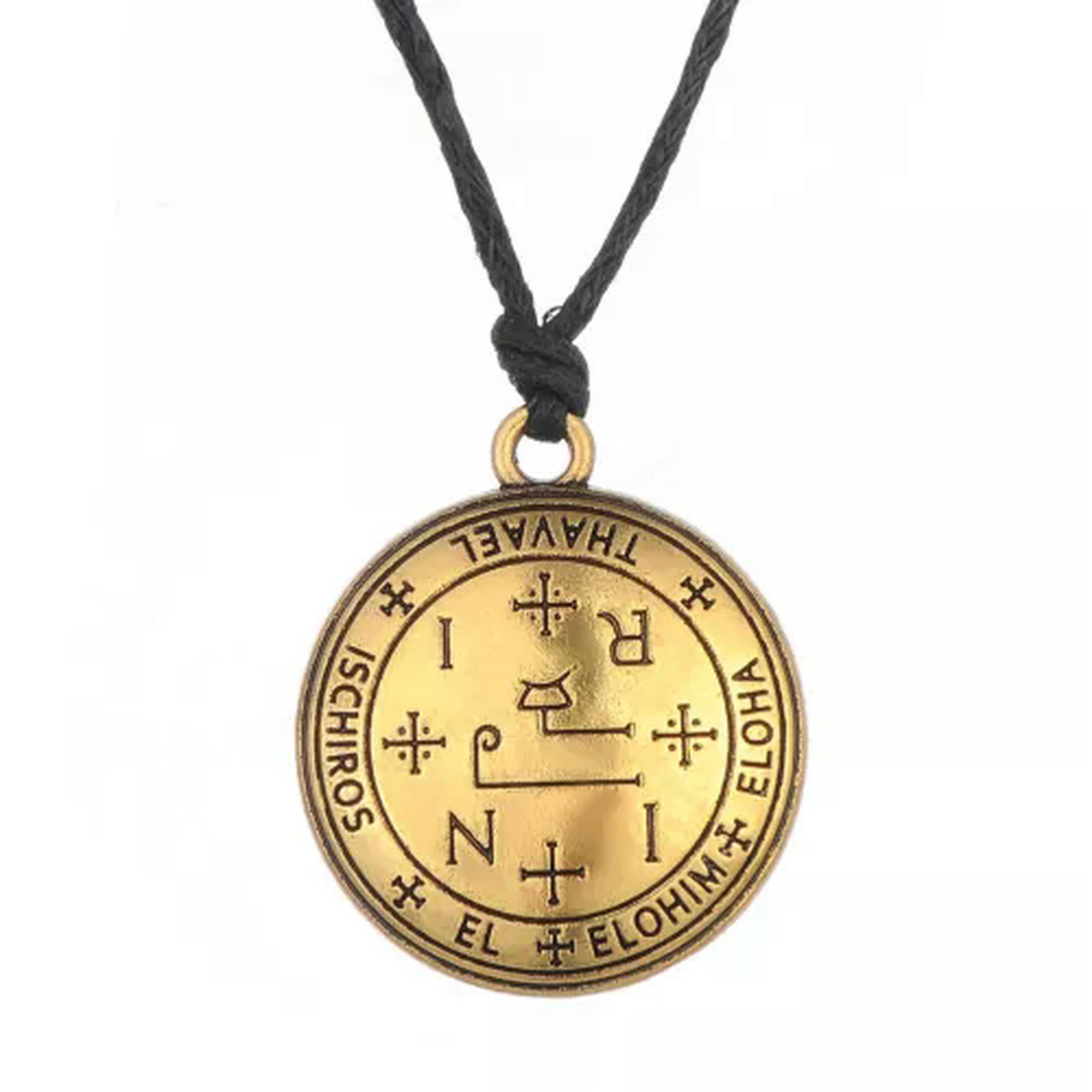 RSAMD Gothic Sigil of Archangel Thavael Enochian Pendant Necklace ...