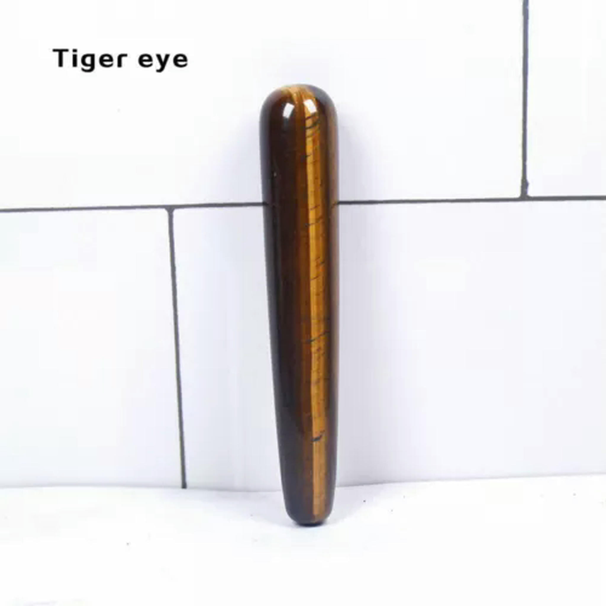 RSAMD Healing Crystal Stone Acupunture Point Massage Wand Stick ...