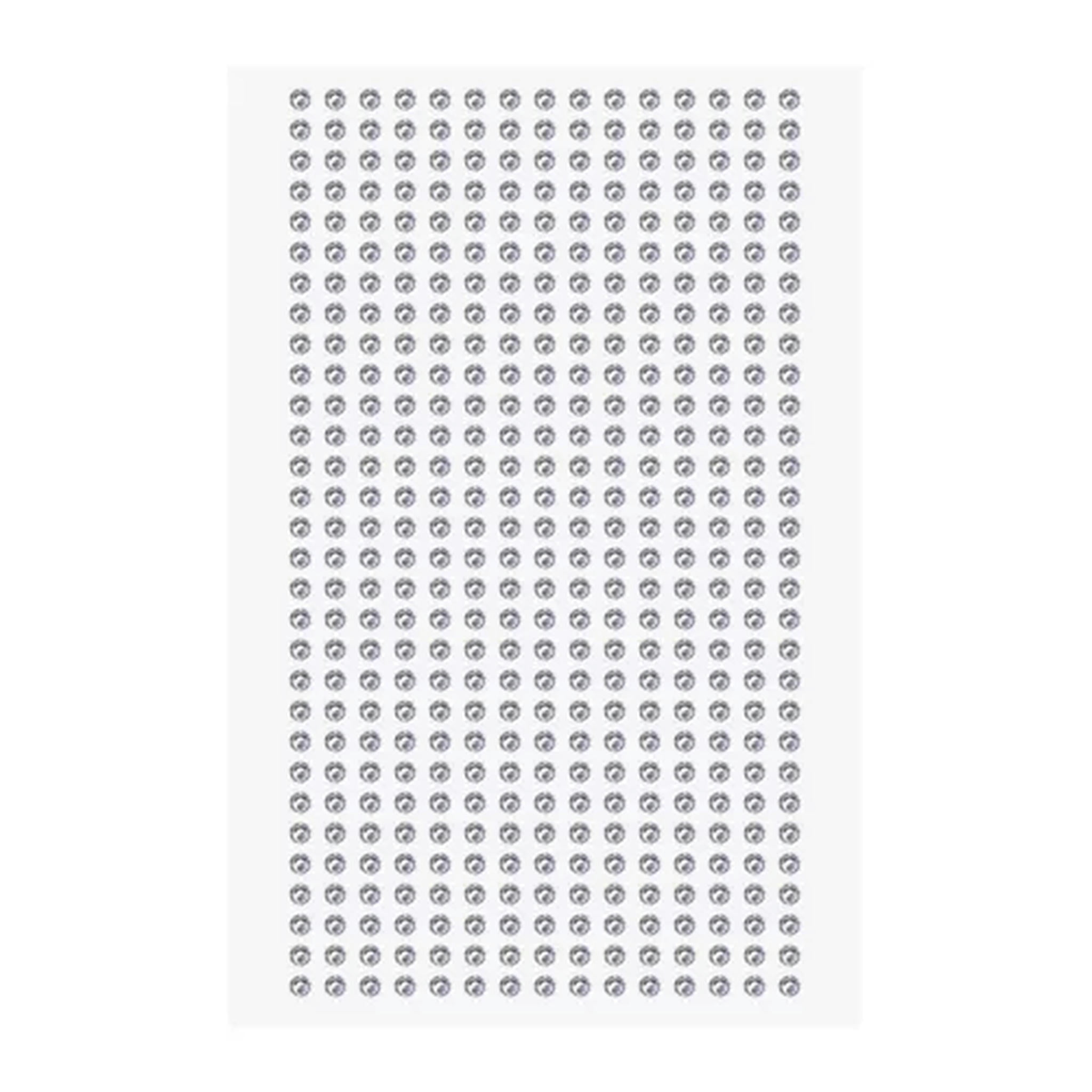 RSAMD Self Adhesive Face Hair Gems Rhinestones Crystal Sticker Body ...