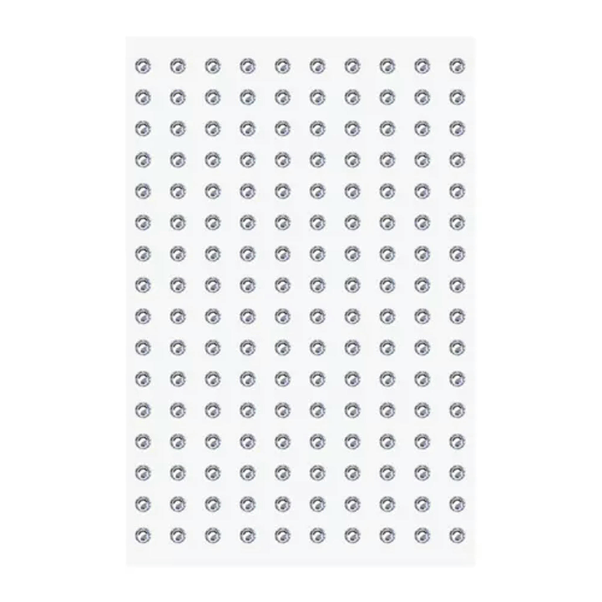 RSAMD Self Adhesive Face Hair Gems Rhinestones Crystal Sticker Body ...