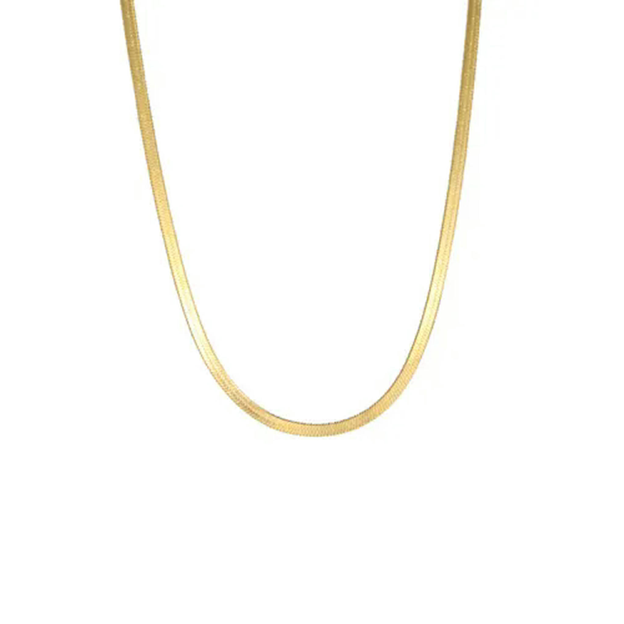 RSAMD Snake Bone Chain Women Necklaces Choker Stainless Steel ...