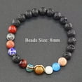 RSAMD Universe Eight Planets Natural Stone Bead Bracelet For Earth ...