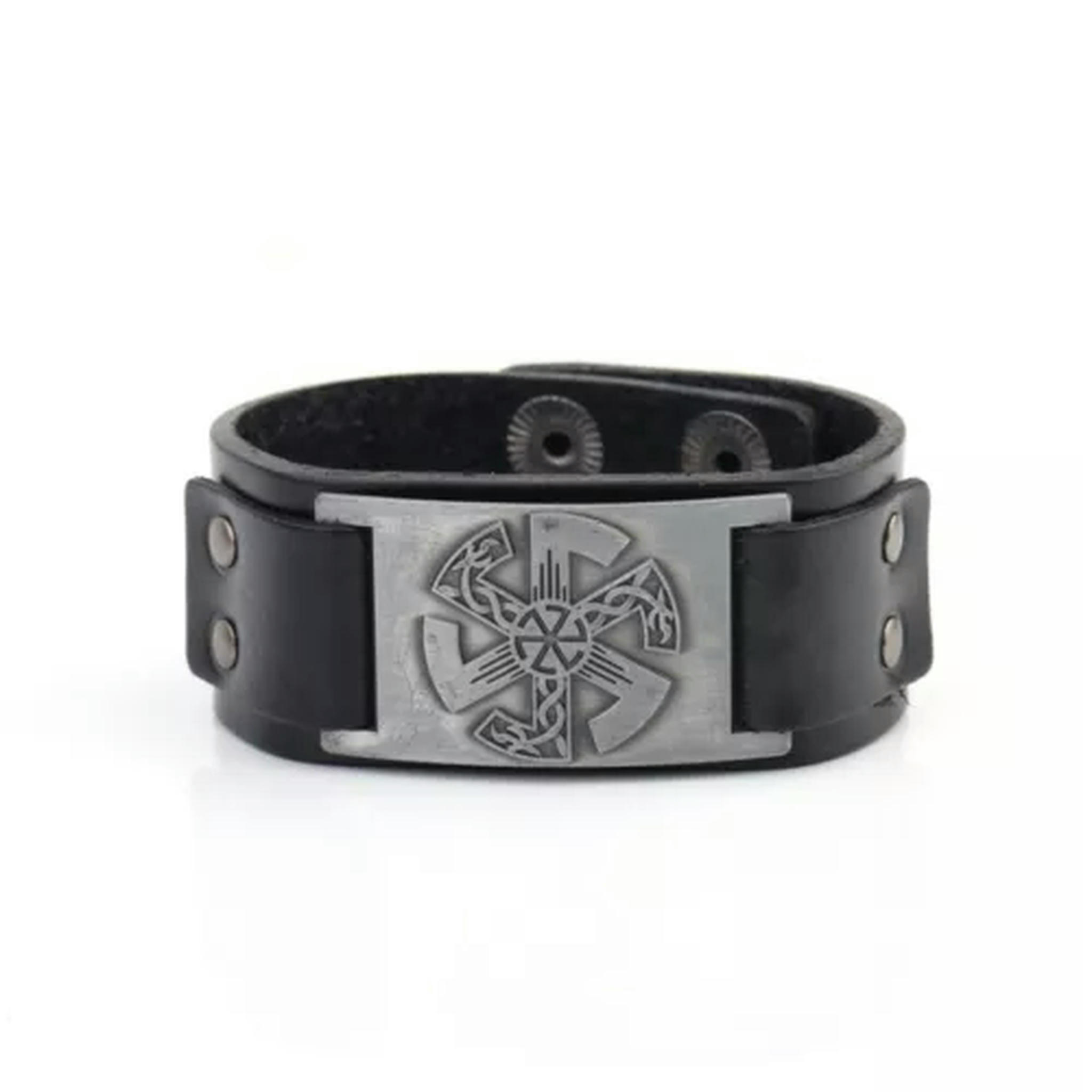 RSAMD Vintage Punk Slavic Myth Amulet Dragon Kolovrat Sun Wheel ...