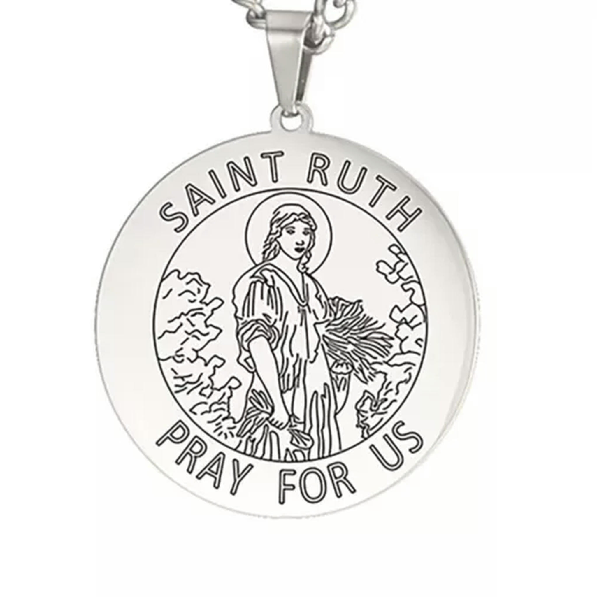 RSAMD Virgin Mary Lady of Perpetual Help Religious Medal Necklace ...