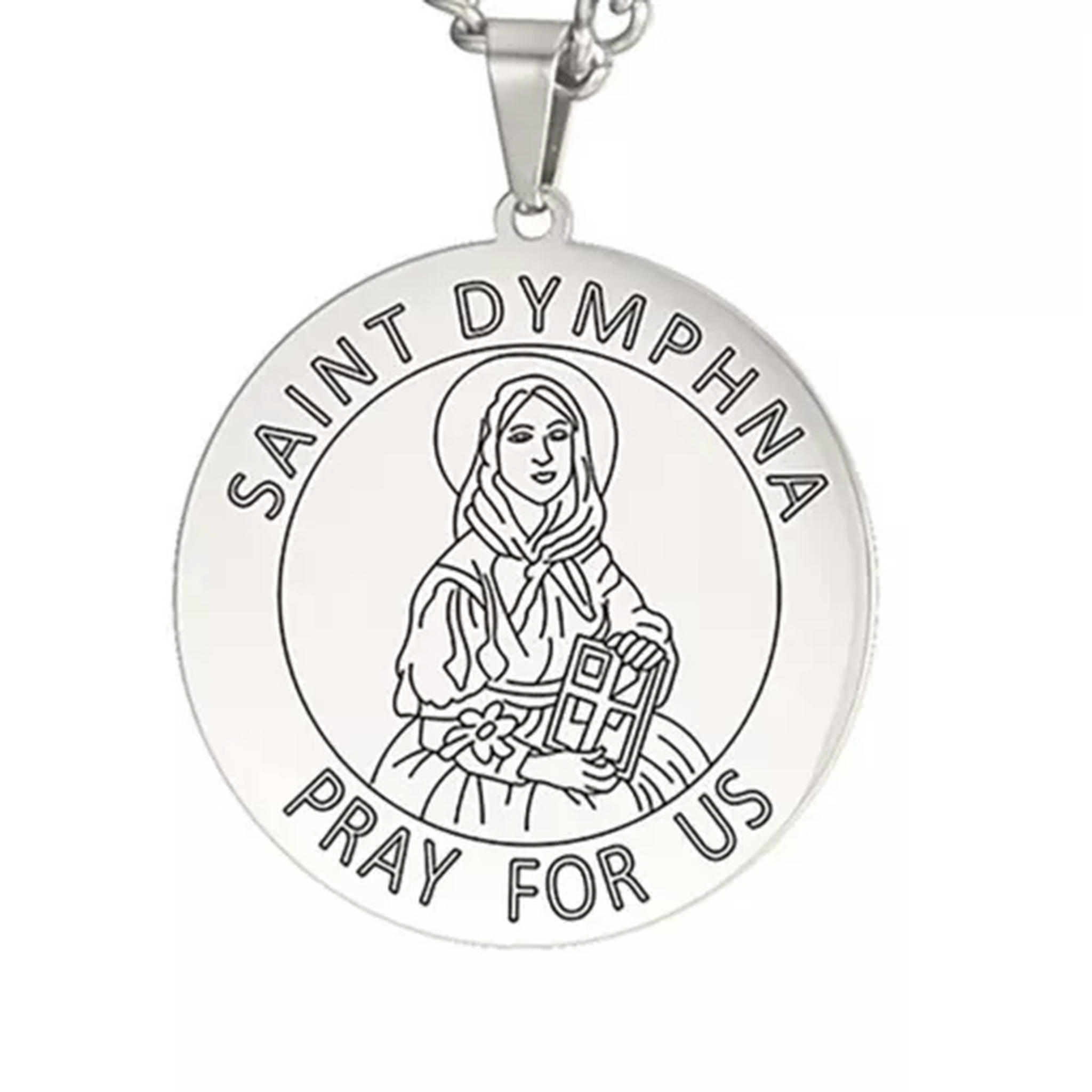 RSAMD Virgin Mary Lady of Perpetual Help Religious Medal Necklace ...