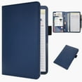 RSAquar Server Book with Zipper Pocket, Premium Leather Server Books ...