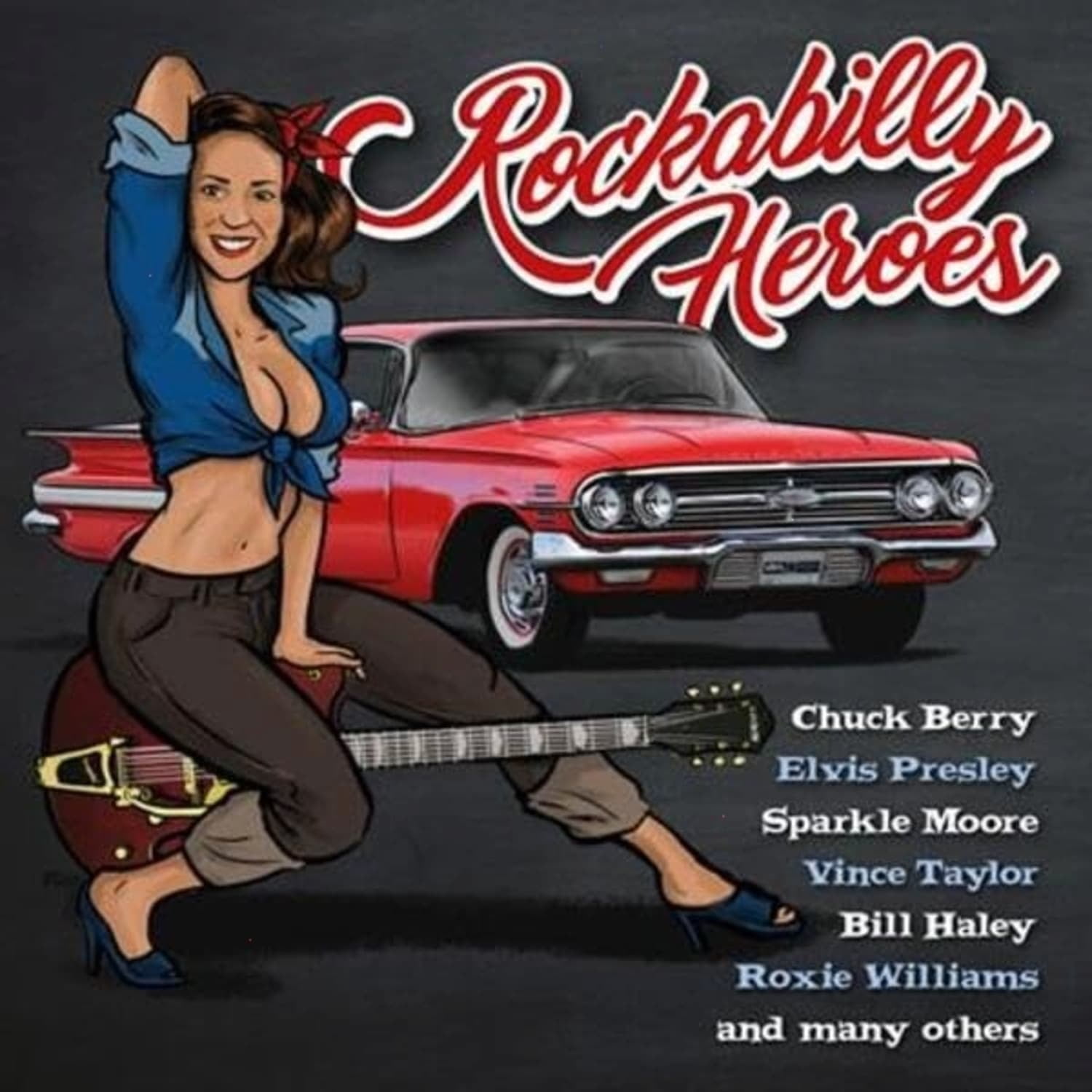 RSD 2024 - ROCKABILLY HEROES (COOL BLUE VINYL) - Vinyl - Walmart.com