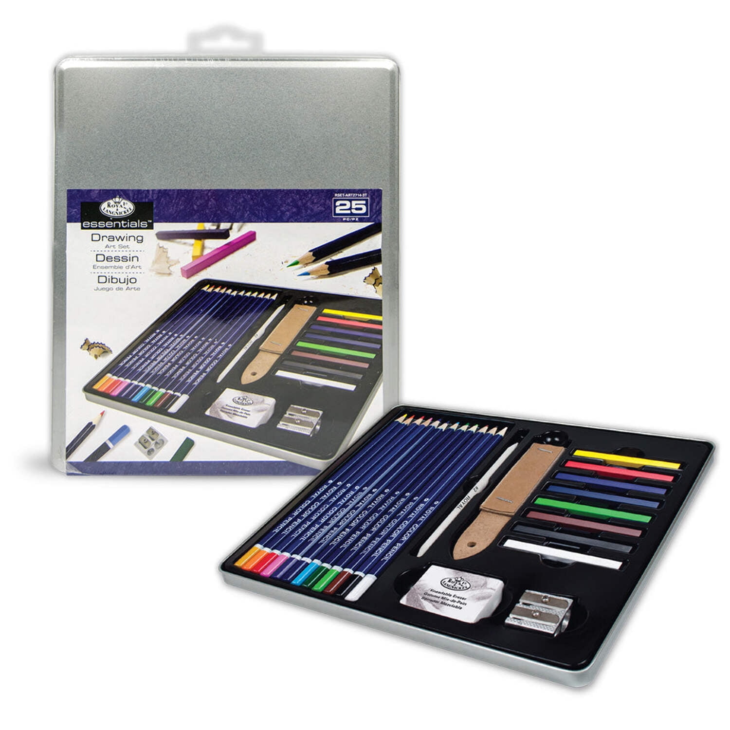 Royal & Langnickel Drawing Art Set - 25pc - Walmart.com