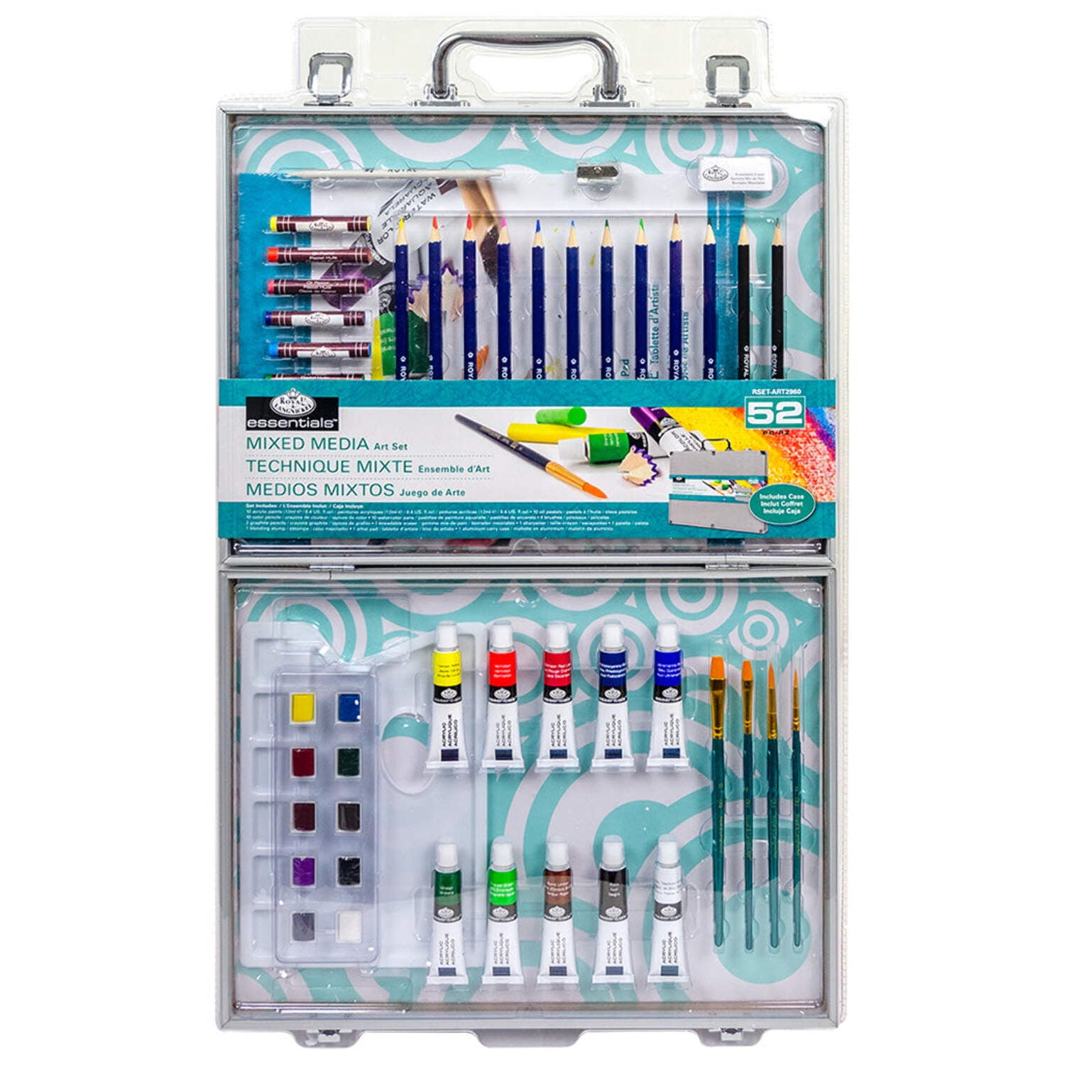 RSET-ART2960 | Essentials™ 52pc Mixed Media Art Set - Walmart.com