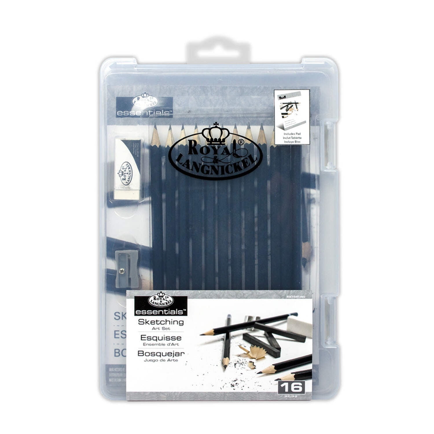 Royal & Langnickel Sketching Art Set - 16pc - Walmart.com